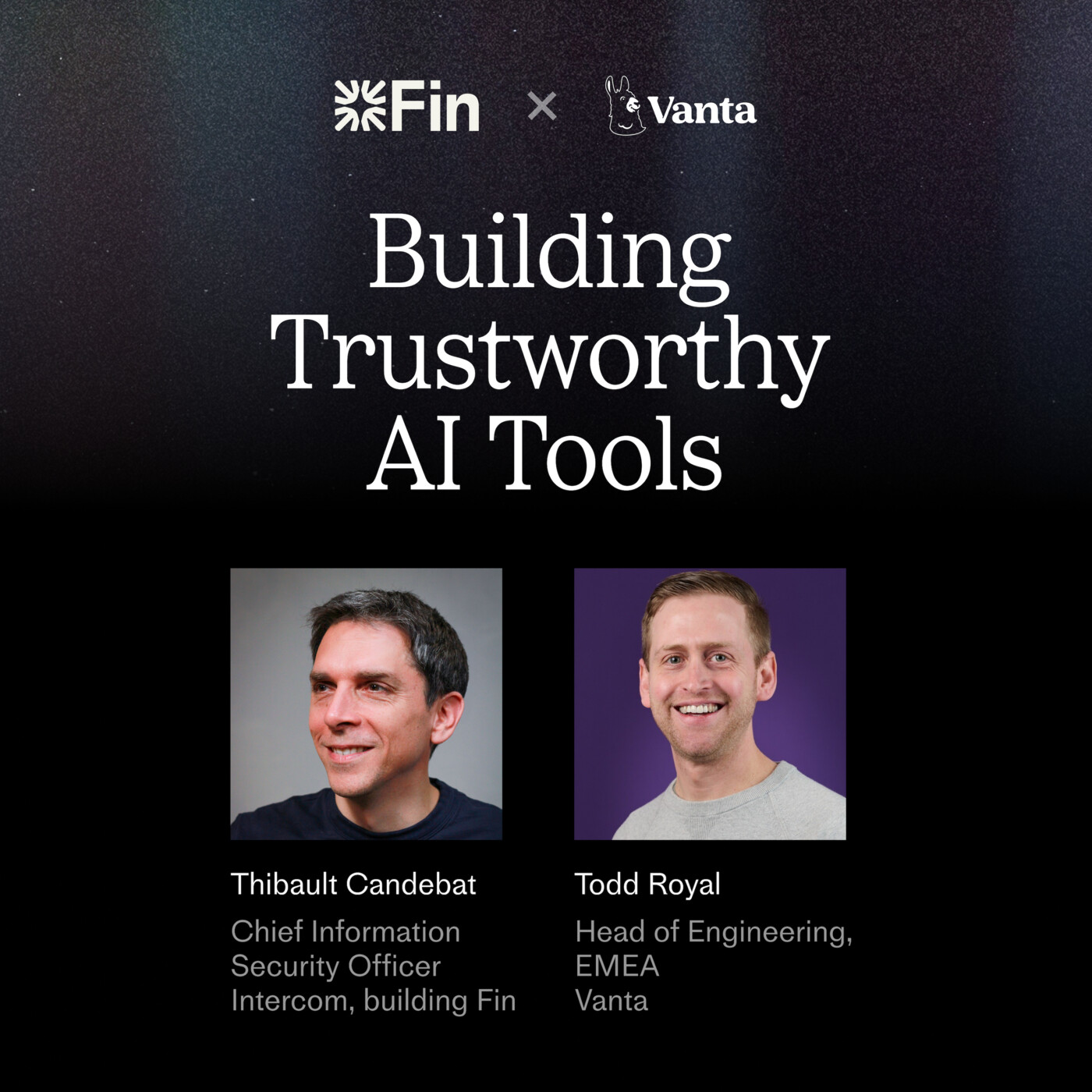 Fin x Vanta meetup: Building Trustworthy AI Tools