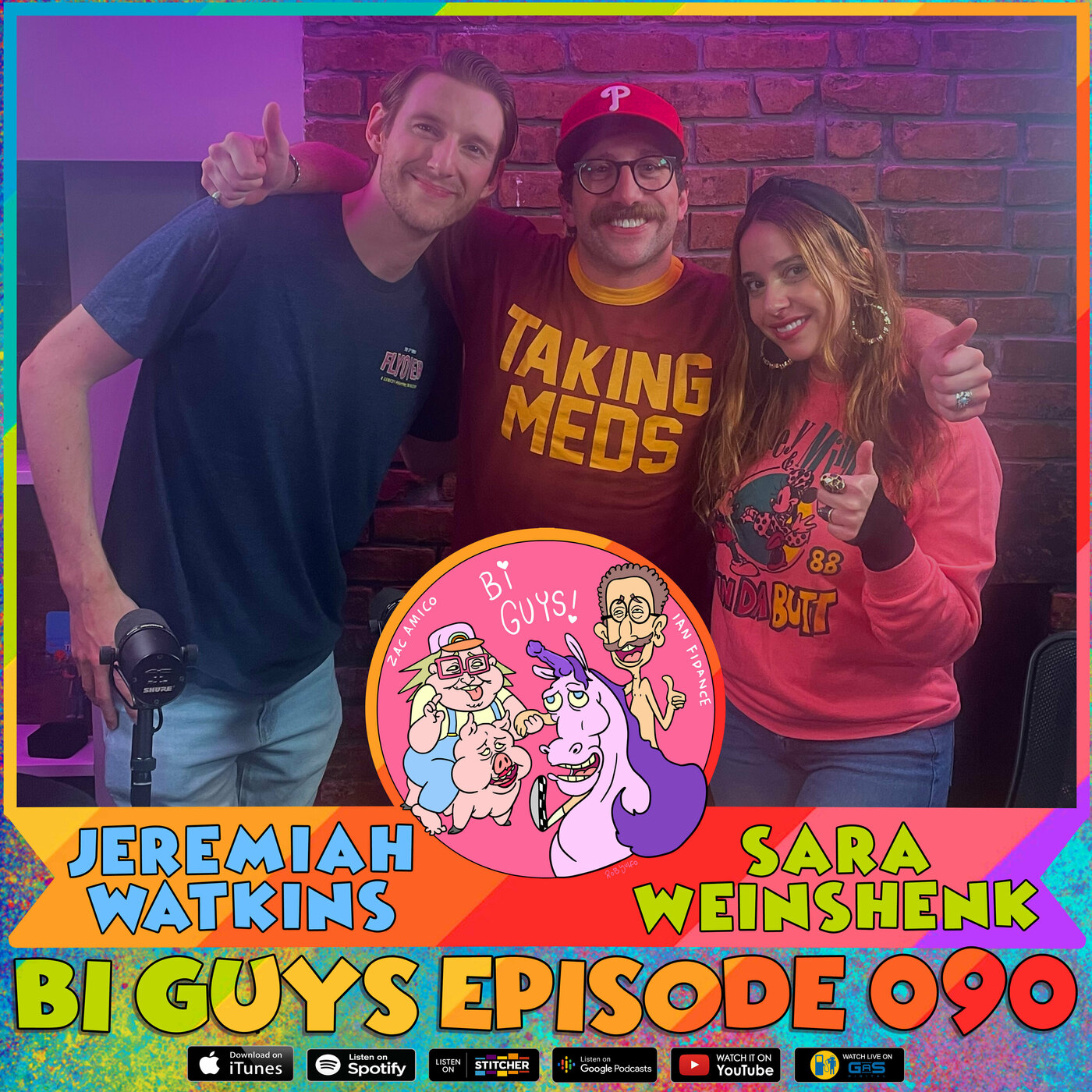 Episode #090 - Work Hard Gay Hard - Sara Weinshenk & Jeremiah Watkins